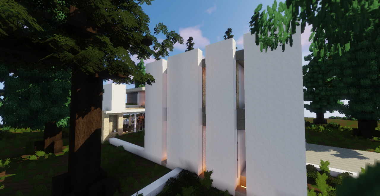 Slate | Riverside Contemporary House | Dalewood Minecraft Map