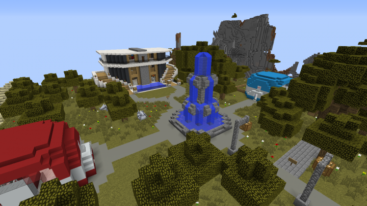 Pixelmon Modero Region - Custom region Minecraft Map