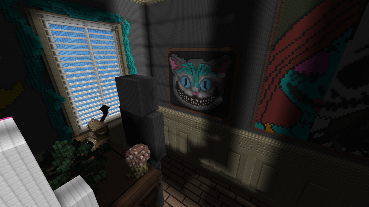 Large Scale Room Minecraft Map