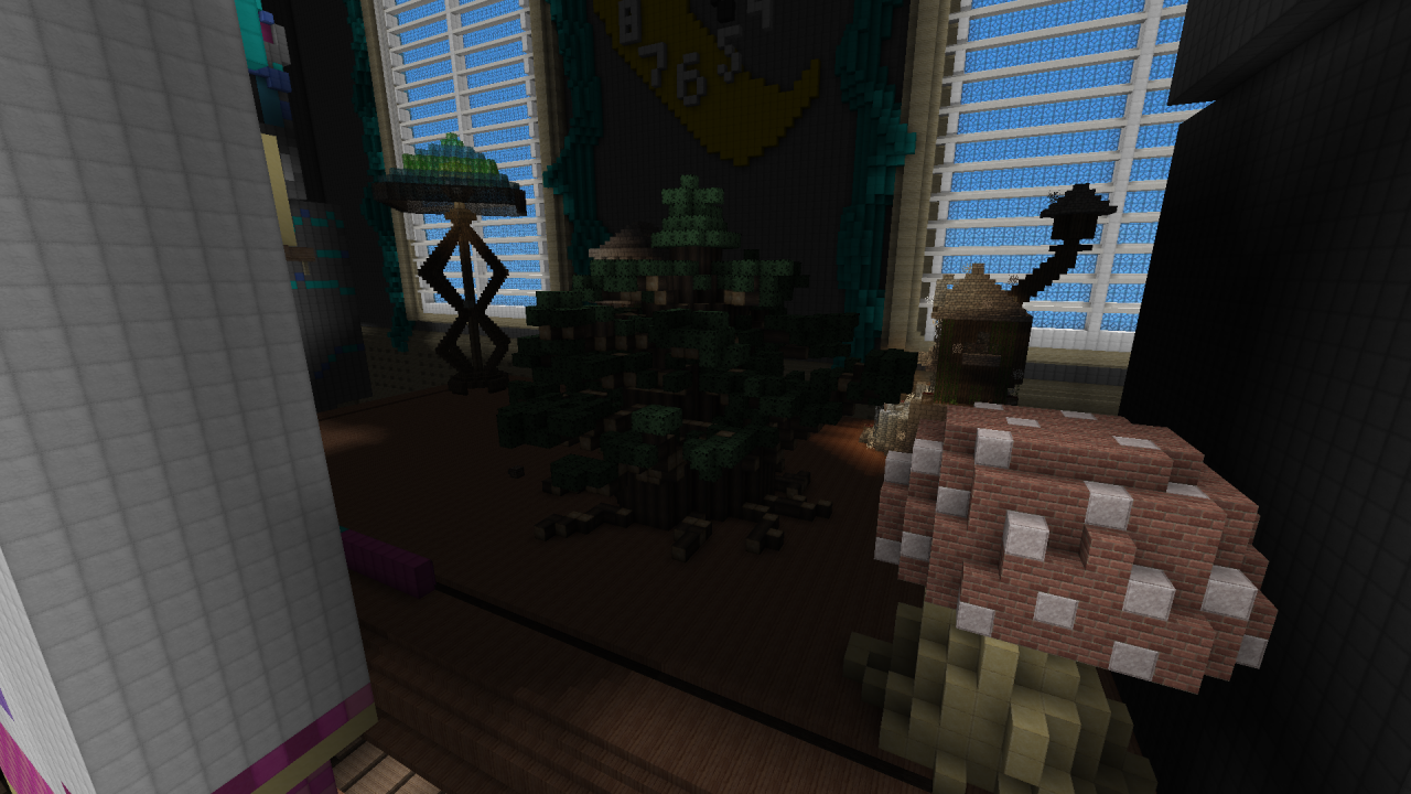 Large Scale Room Minecraft Map