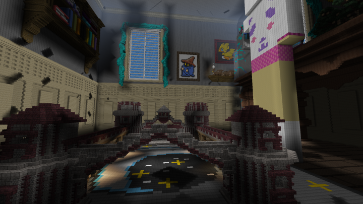 Large Scale Room Minecraft Map