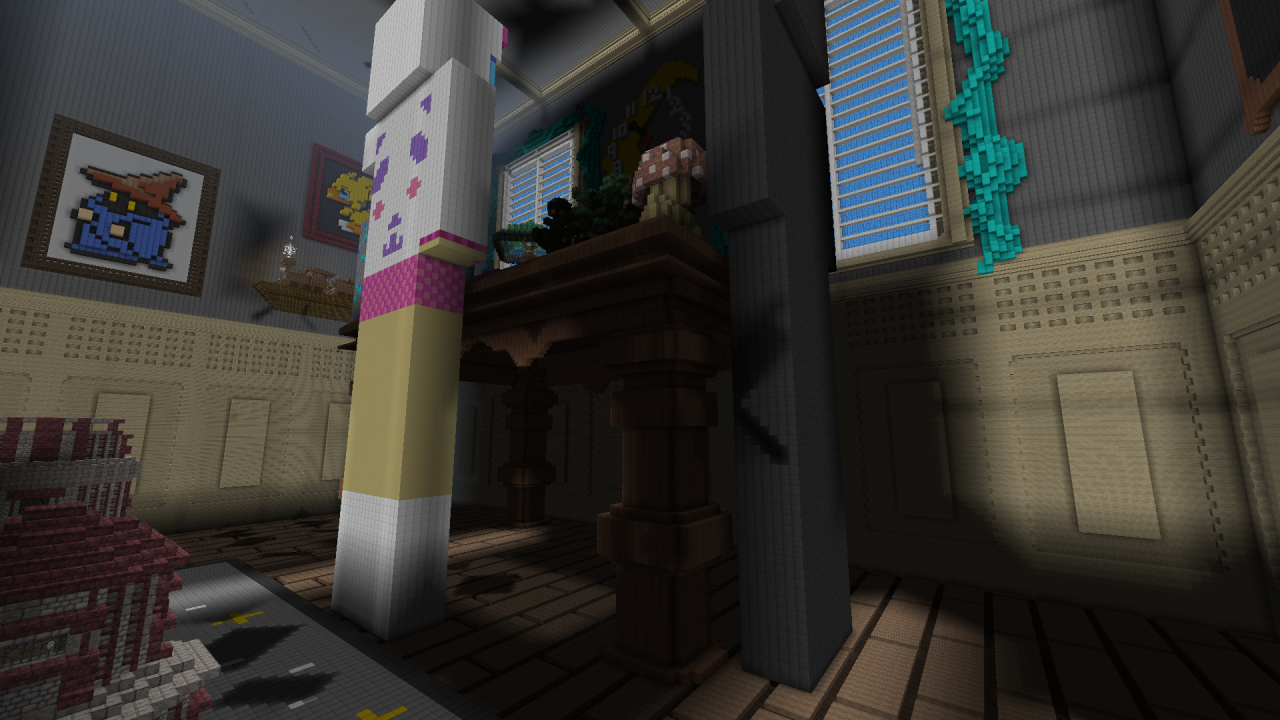 Large Scale Room Minecraft Map