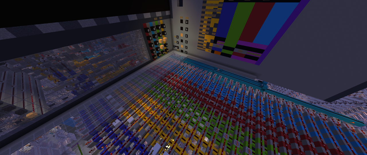 8 bit CPU that can draw lines![MAP DOWNLOAD] Minecraft Map