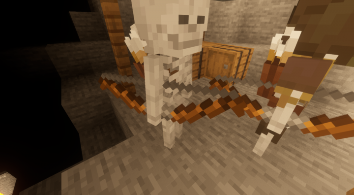 Skeletons 505 Custom Bows Minecraft Data Pack