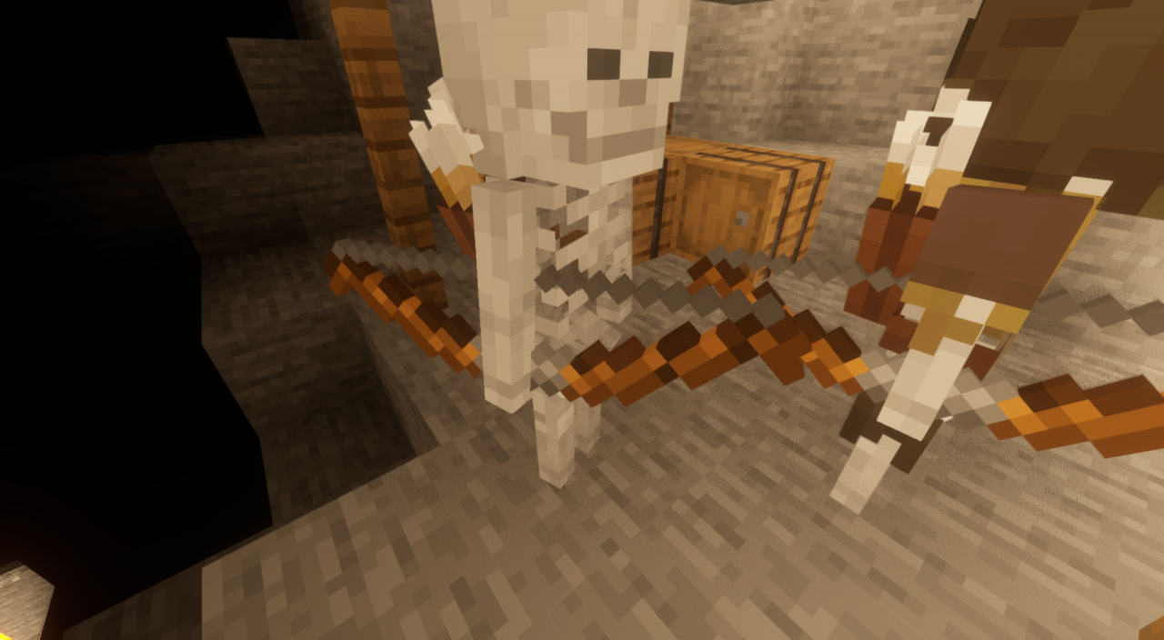 Skeletons 505 Custom Bows Minecraft Data Pack