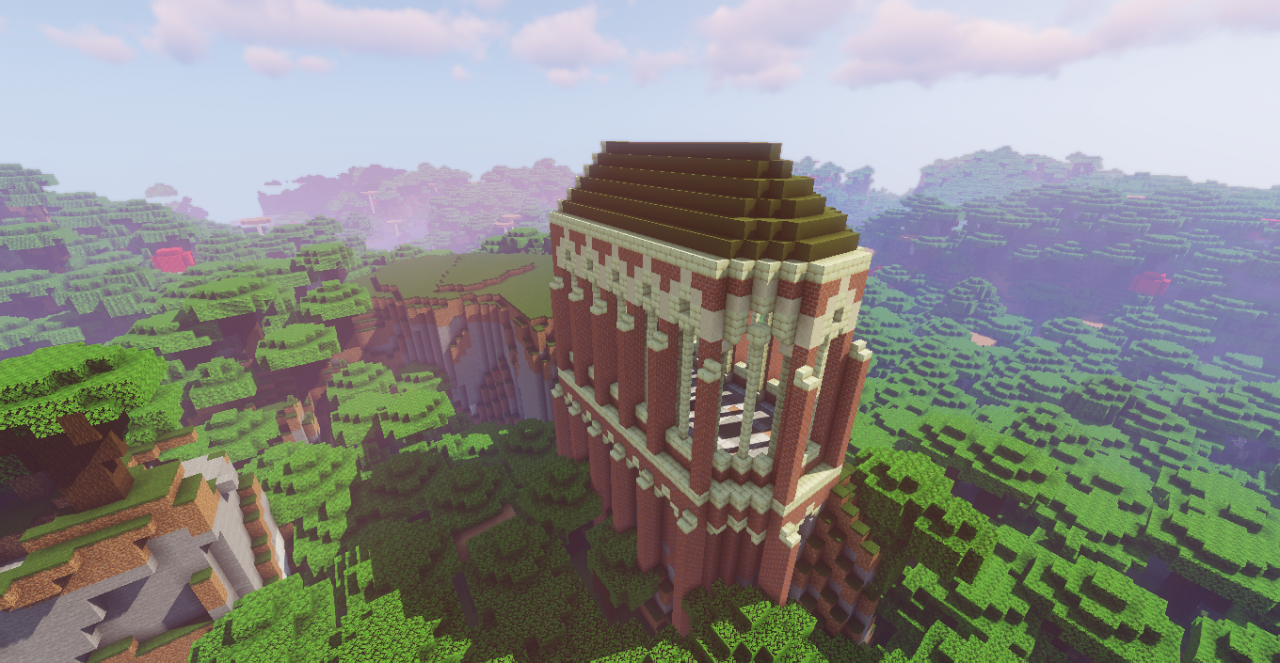 Brick Gothic Chapel Minecraft Map