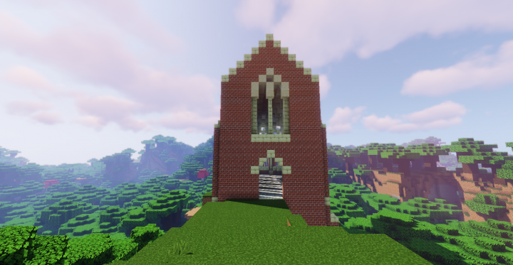 Brick Gothic Chapel Minecraft Map