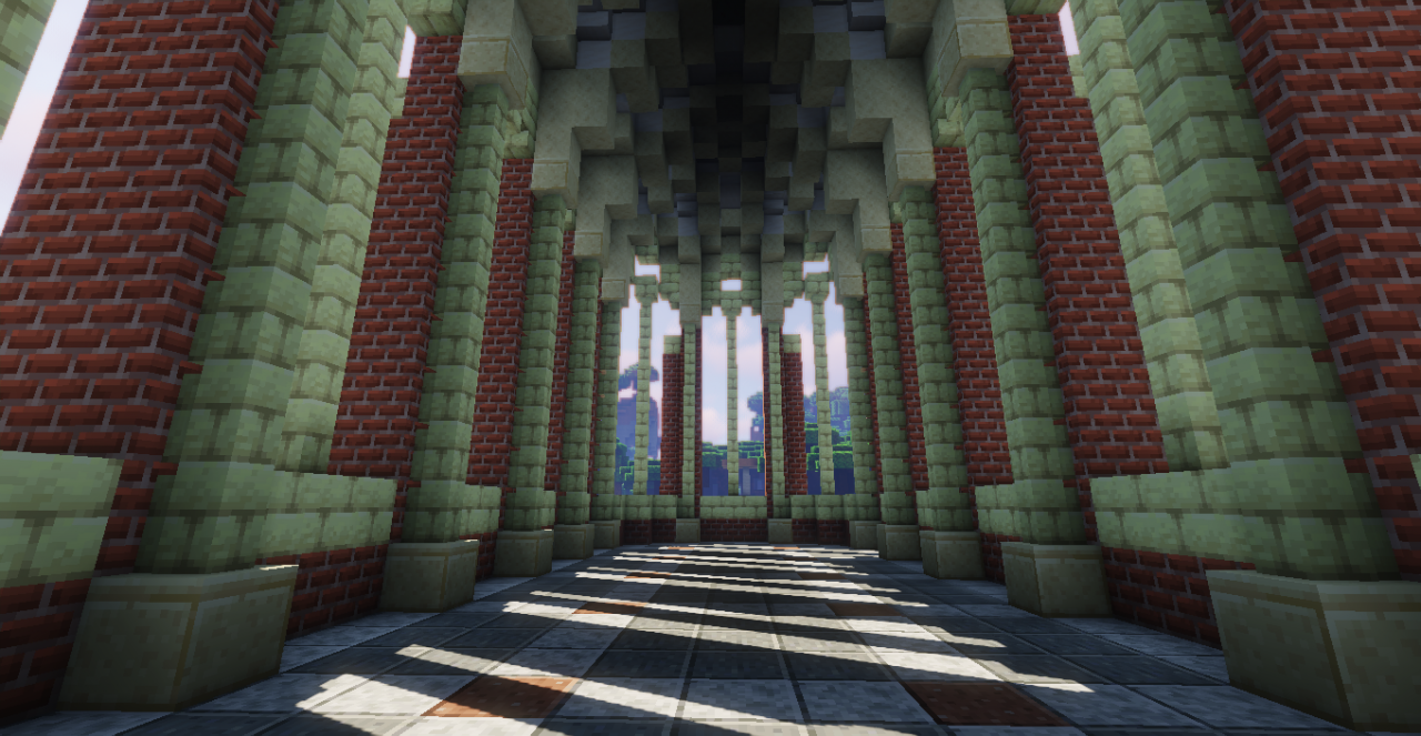 Brick Gothic Chapel Minecraft Map