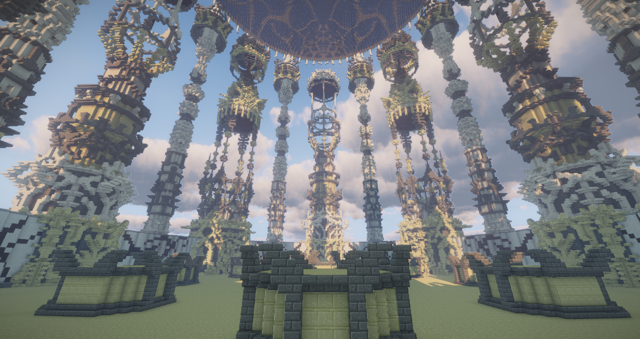 KOTH Desert Temple Map. EPIC! Minecraft Map