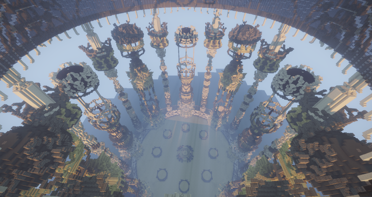 KOTH Desert Temple Map. EPIC! Minecraft Map