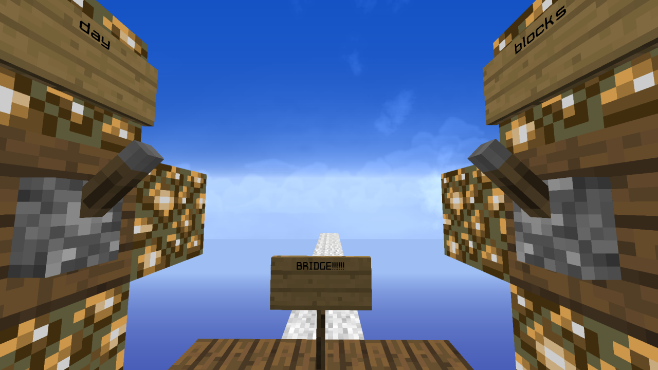 BRIDGE MAP Minecraft Map