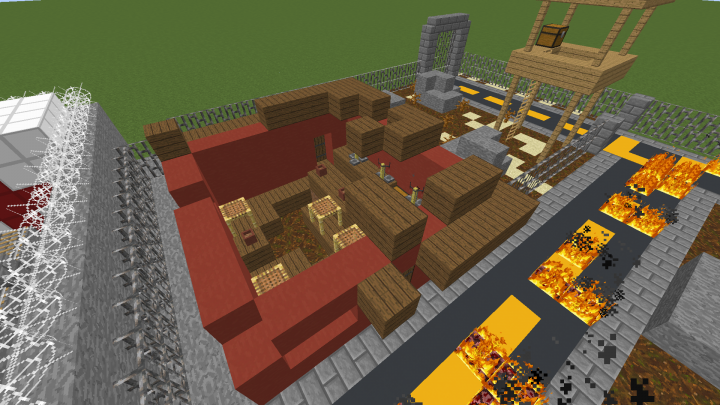 Zombie Hunger Games Minecraft Map