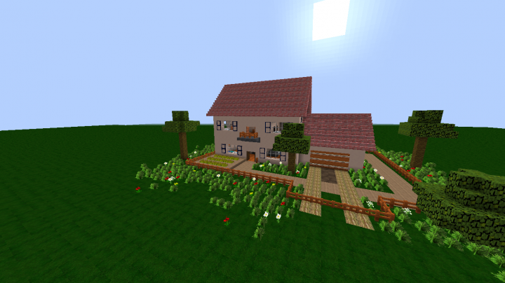 town house Minecraft Map
