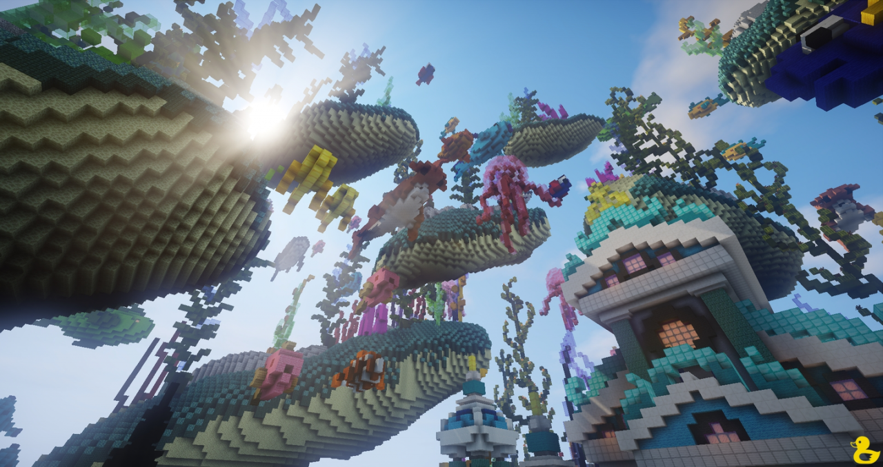 Aqua Minerale Spawn Minecraft Map