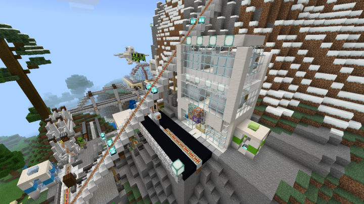 MOUNTAIN CITY Minecraft Map