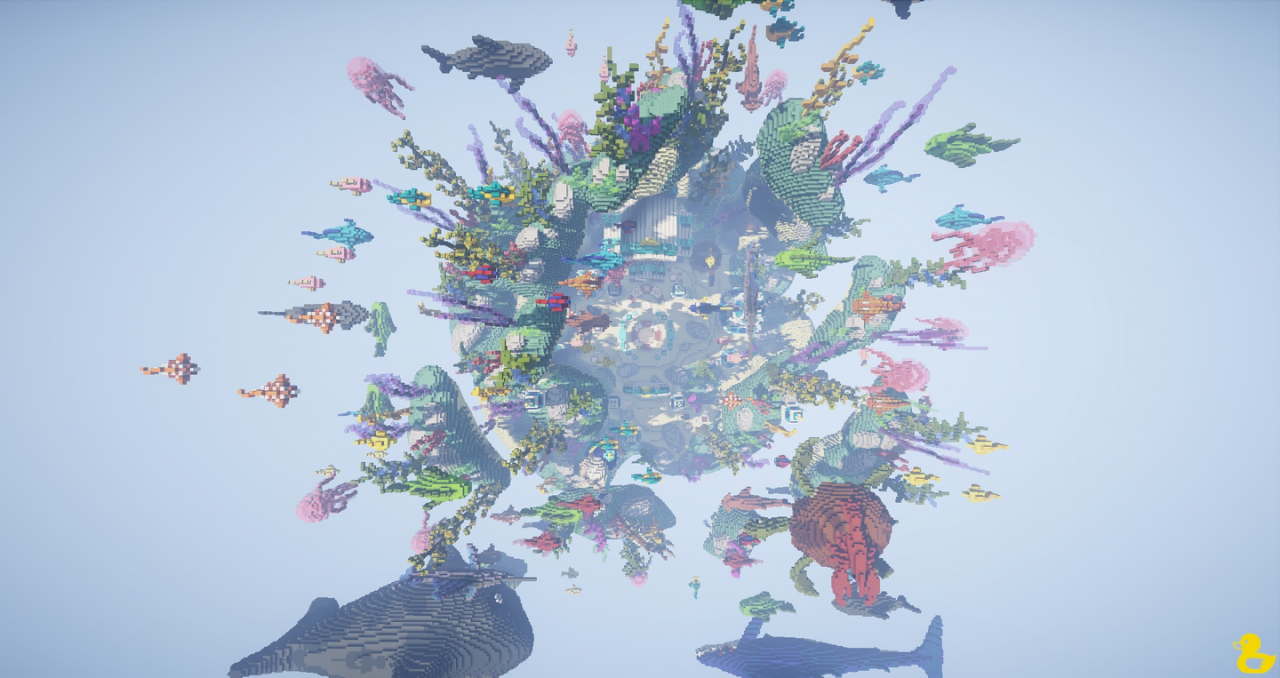 Aqua Minerale Spawn Minecraft Map