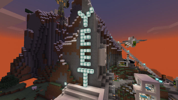 MOUNTAIN CITY Minecraft Map