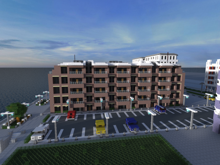 Modern Tenement Minecraft Map