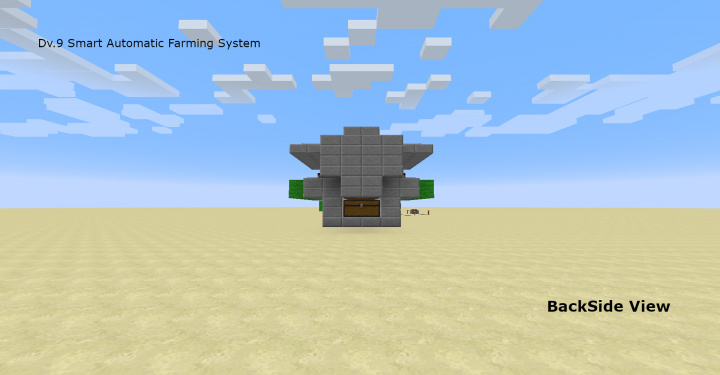 Automatic Smart Farming Redstone System Minecraft Map