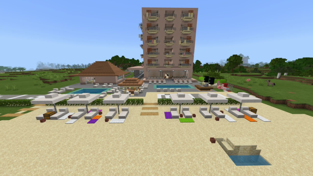 Summer Resort Minecraft Map