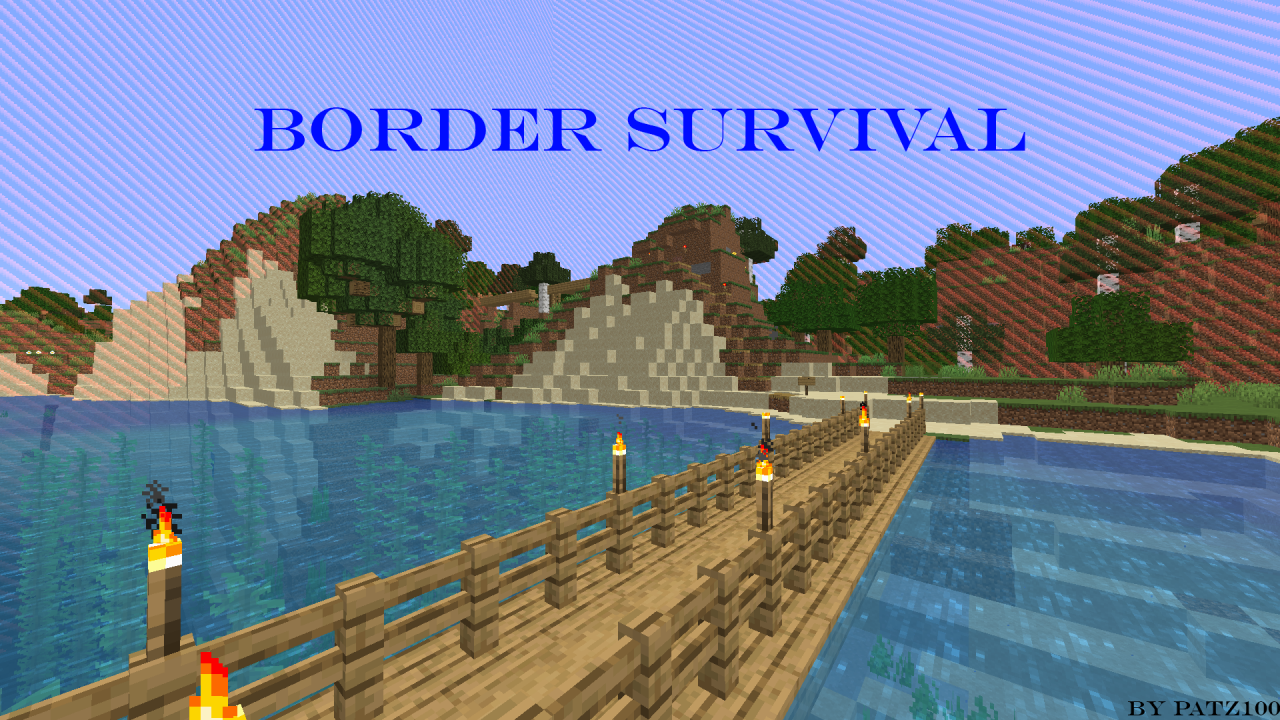 Border Survival Minecraft Map