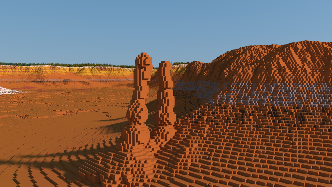 Kaiparowits (4k x 4k) Minecraft Map