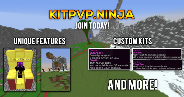 KitPvP.Ninja Minecraft Server