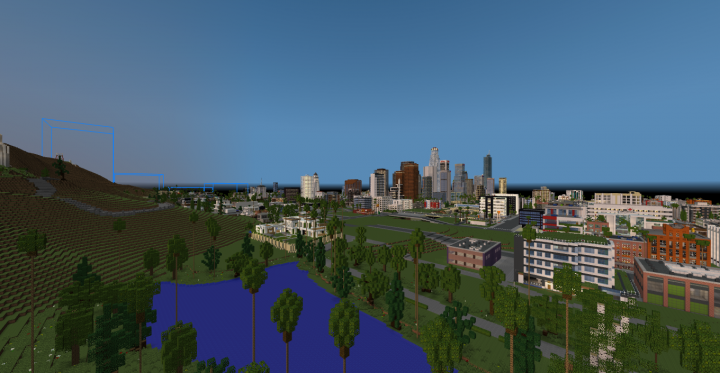 Los Angeles map Minecraft Map