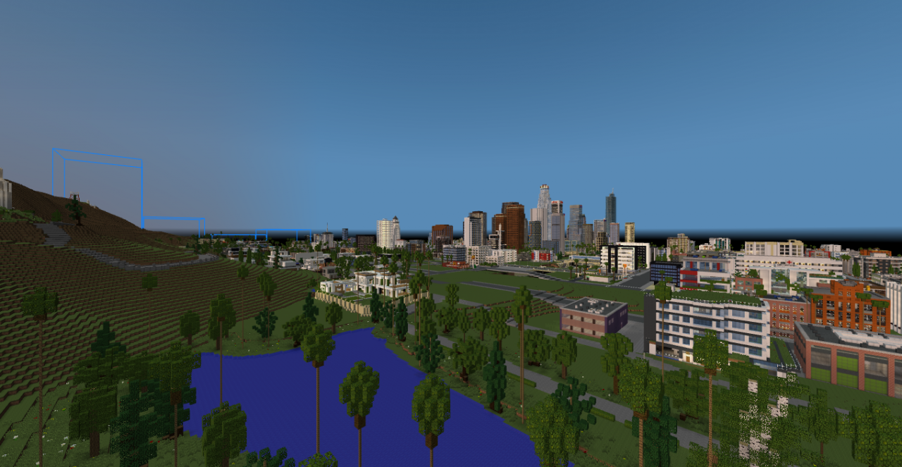 Los Angeles map Minecraft Map