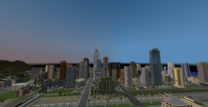 Los Angeles map Minecraft Map