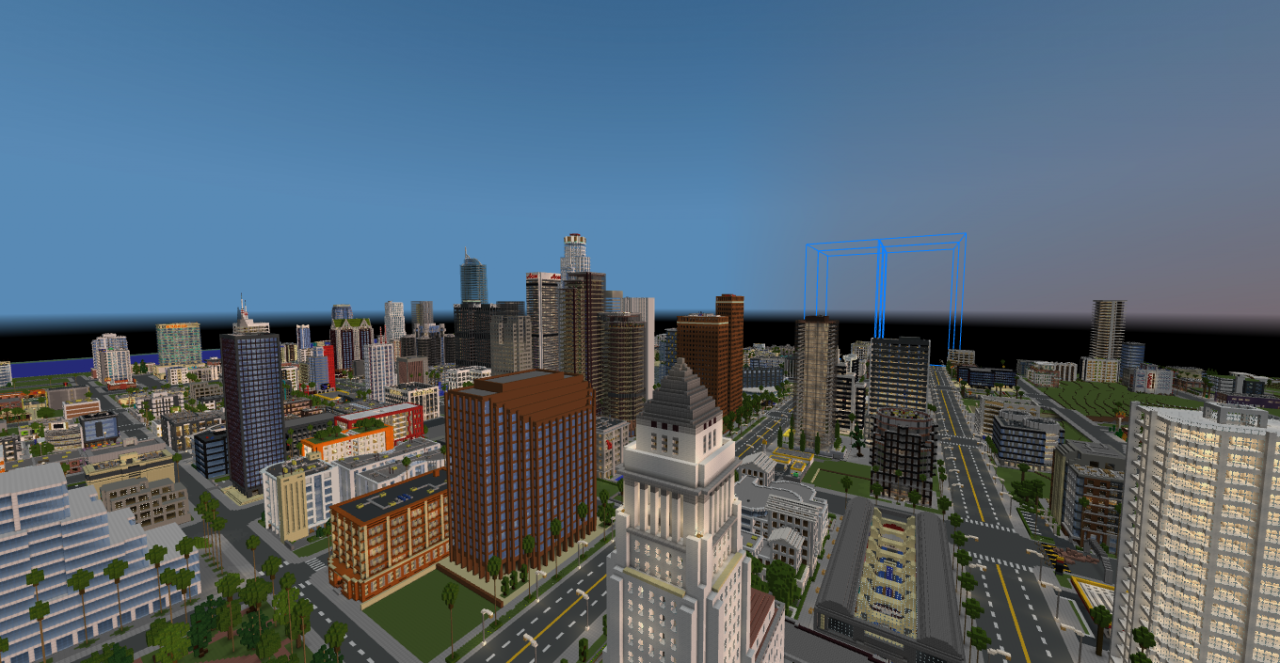 Los Angeles map Minecraft Map