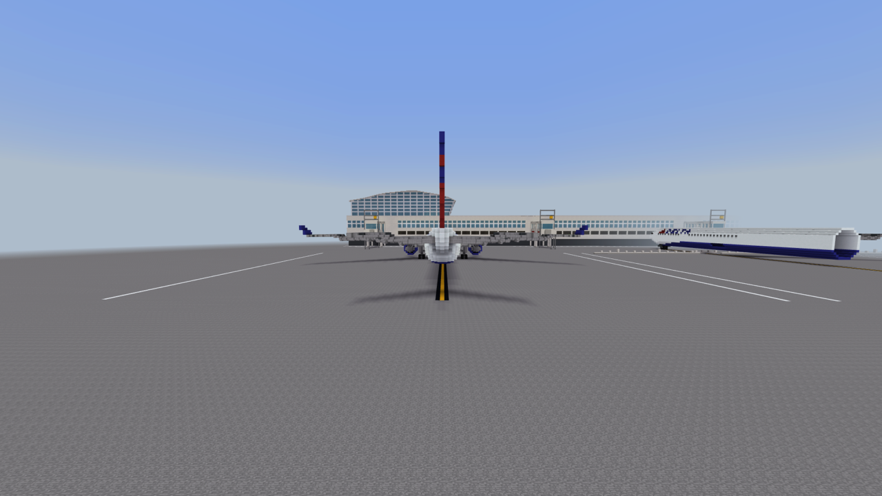 Delta Airlines Airbus A330-300 (Version 1) Minecraft Map