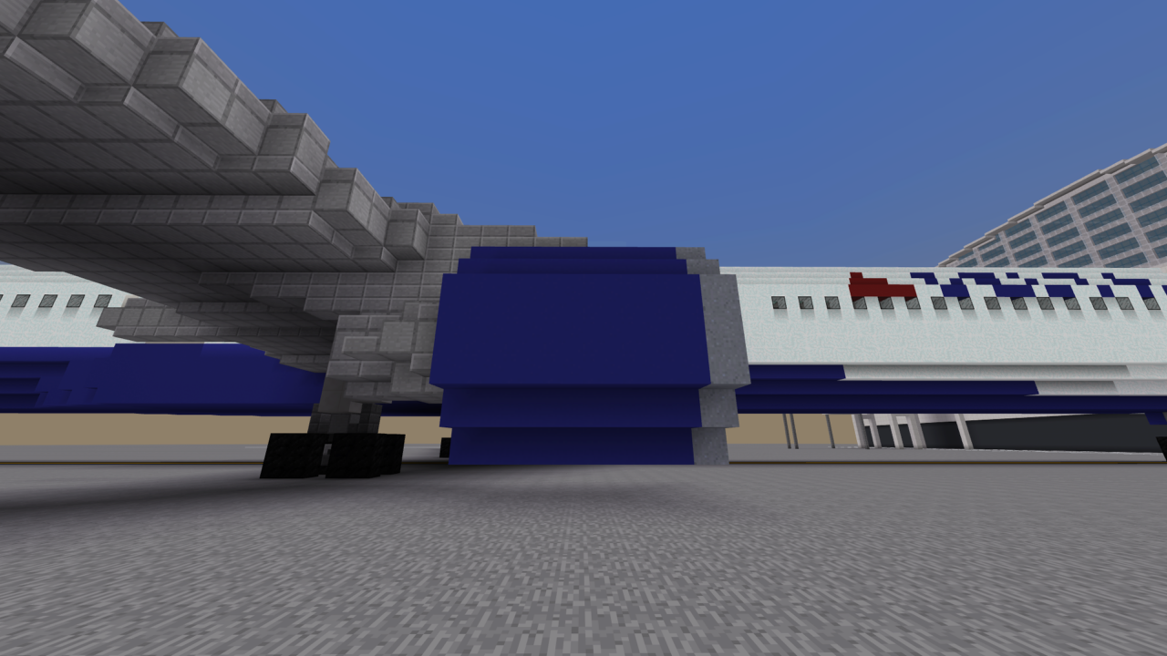 Delta Airlines Airbus A330-300 (Version 1) Minecraft Map