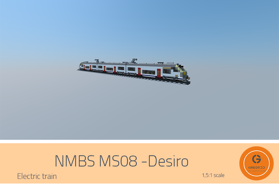 NMBS MS08 - SIEMENS DESIRO Minecraft Map