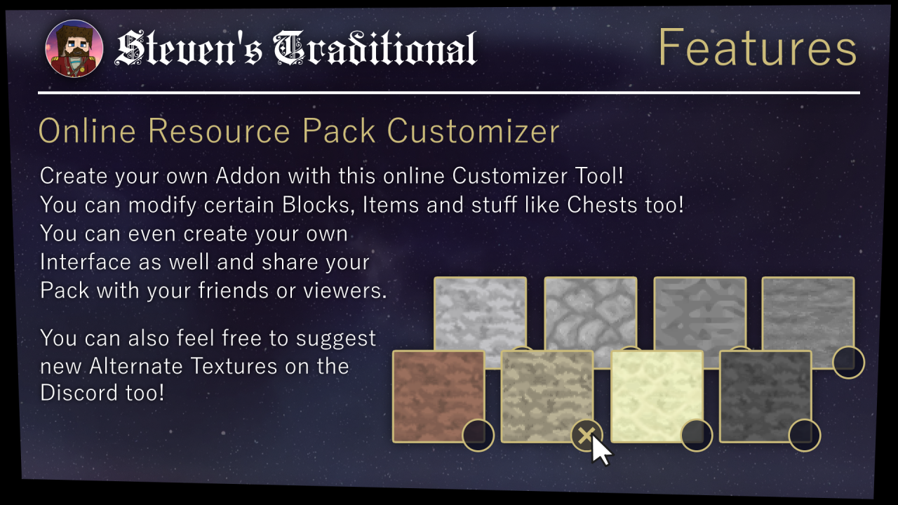 Steven's Traditional | 64x64 Faithful/Default Minecraft Texture Pack