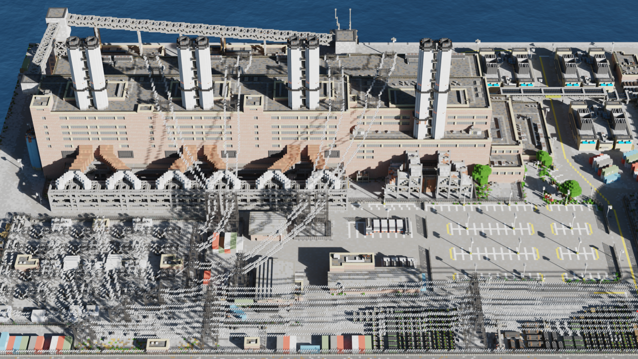 Westwood Power Station Minecraft Map