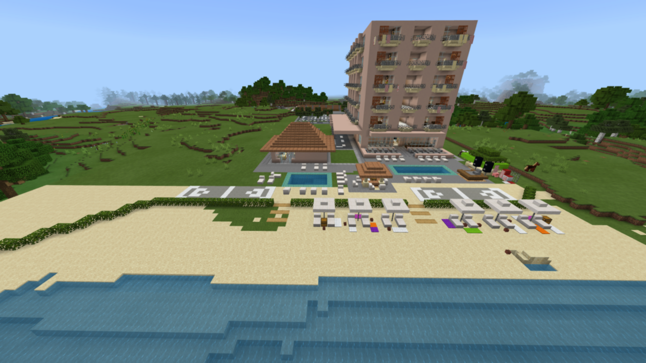 Summer Resort Minecraft Map