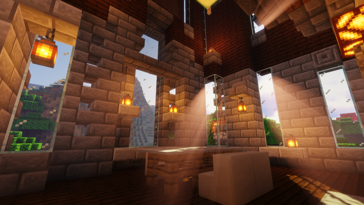 Dark Oak Mansion Minecraft Map