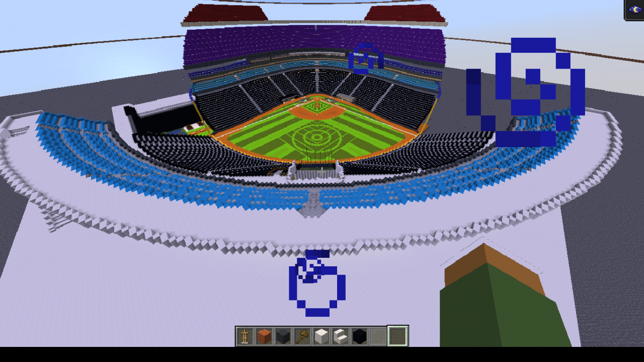 New York Yankees stadium Minecraft Map