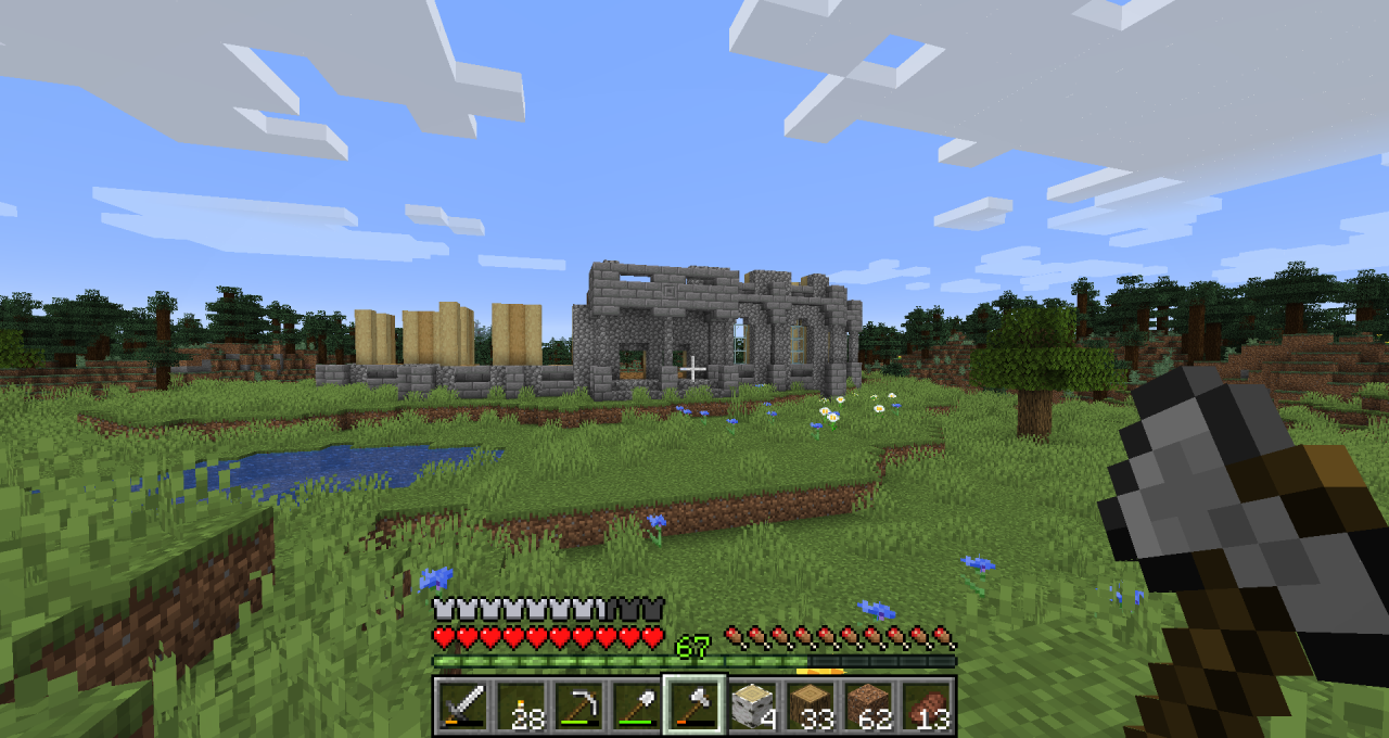 Mansion Base - Built in Survival Minecraft Map