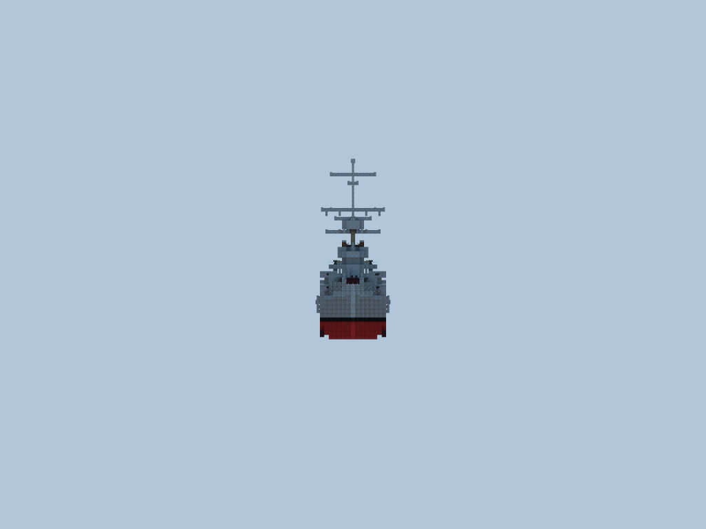 RNS Alpha Class Light Cruiser Minecraft Map