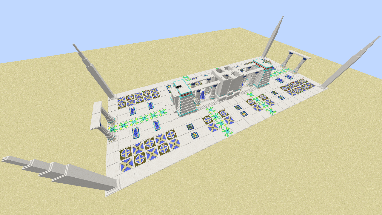 Egyptian Temple Minecraft Map