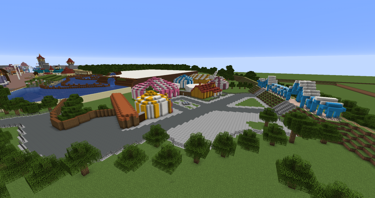 Walt Disney World - (1988) Minecraft Map