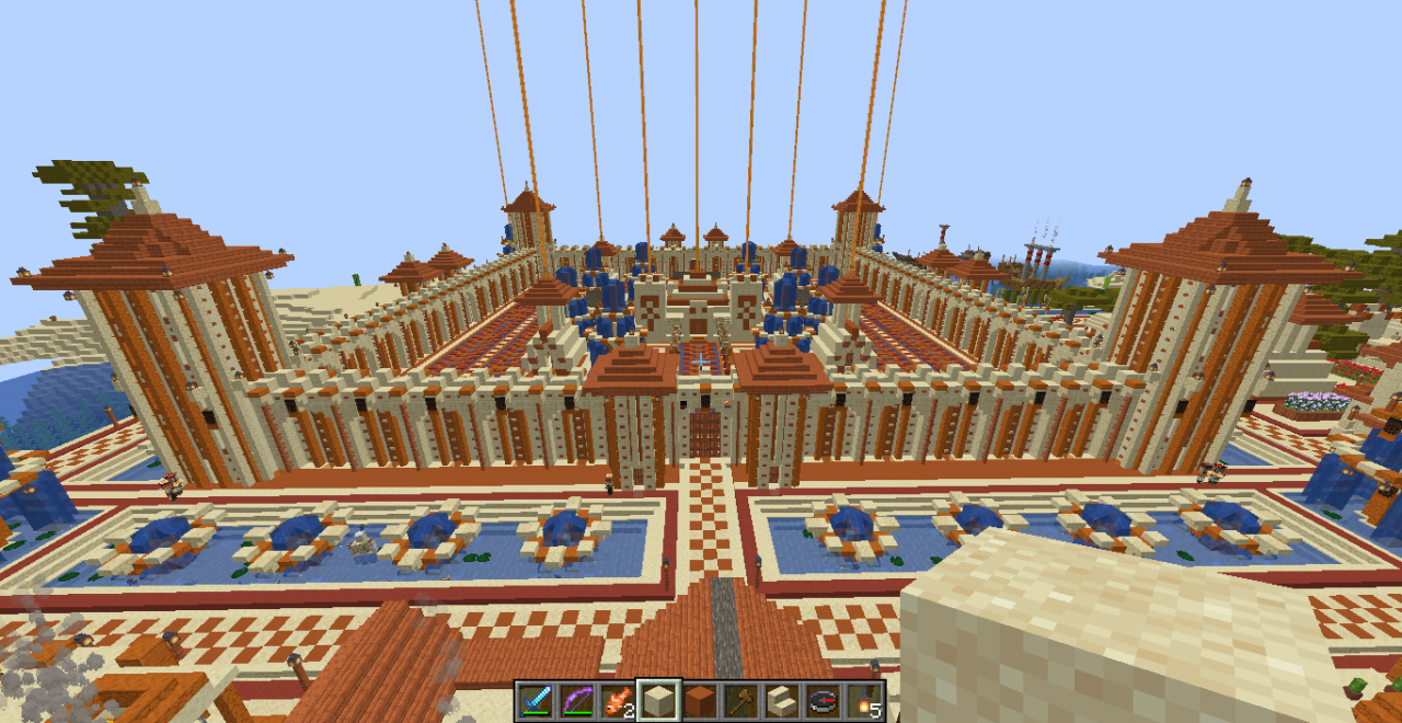 sandcastle Minecraft Map