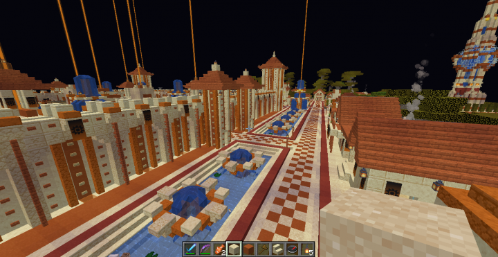 Sandcastle Schematic Minecraft Map