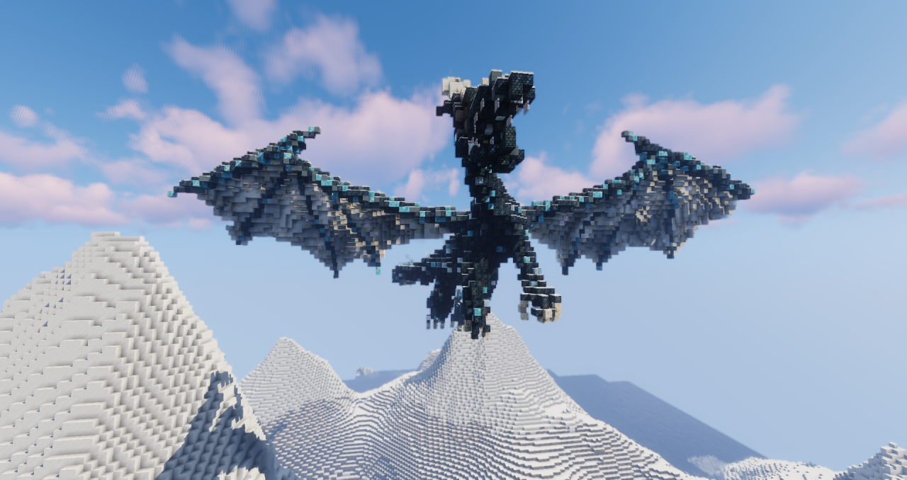 Ice Dragon Minecraft Map