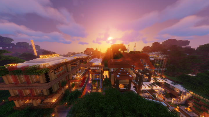 Kalevala Spa, a holiday retreat for everyone. Minecraft Map