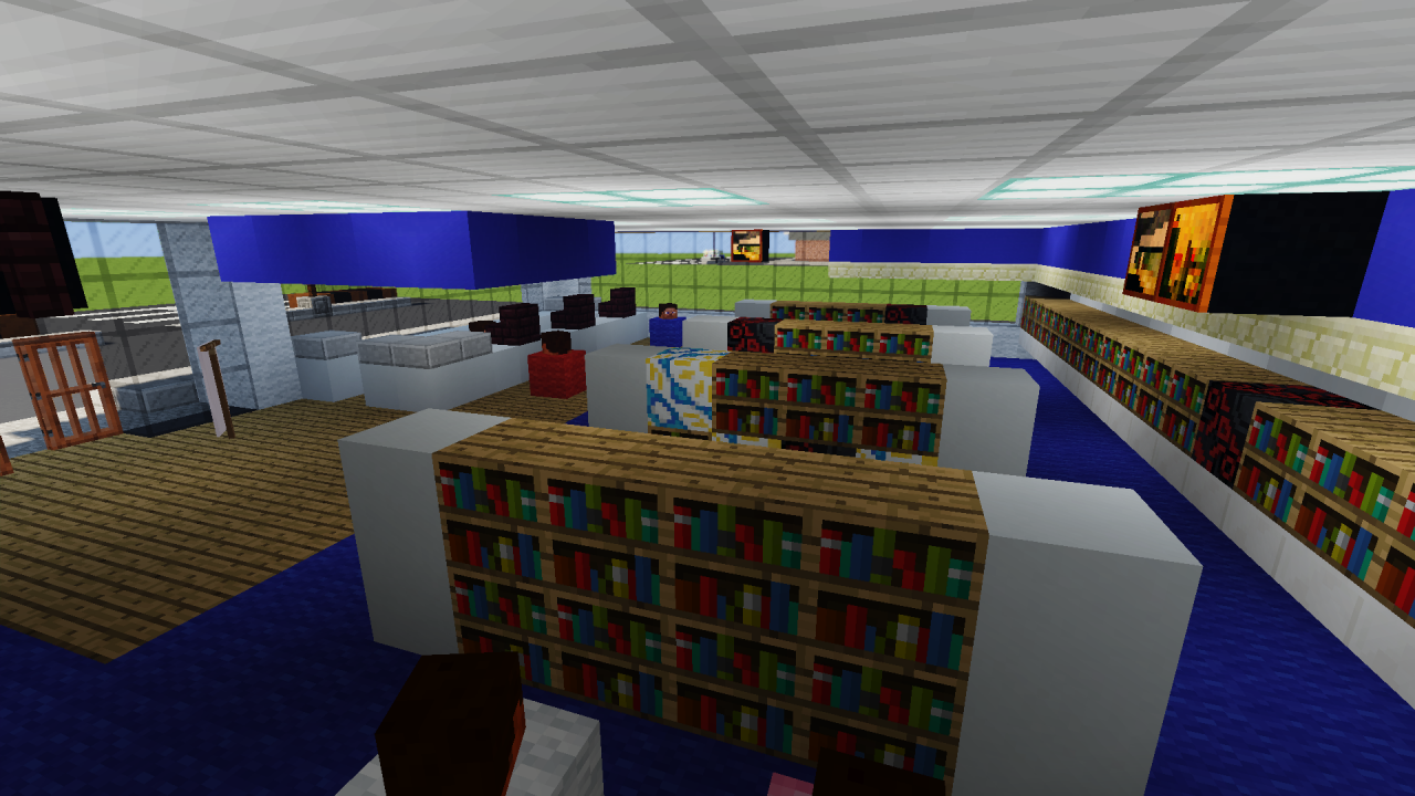 Blockbuster Video Store Minecraft Map