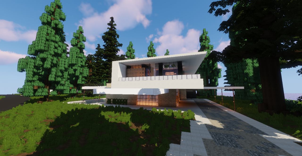 Shade | A Contemporary House Minecraft Map