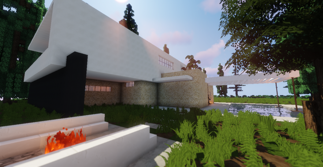 Shade | A Contemporary House Minecraft Map